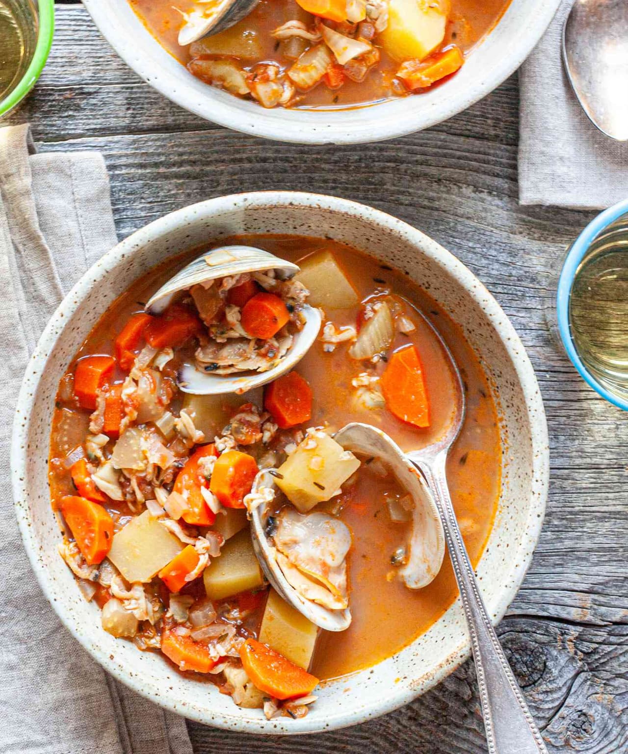 Manhattan Clam Chowder | Punchfork