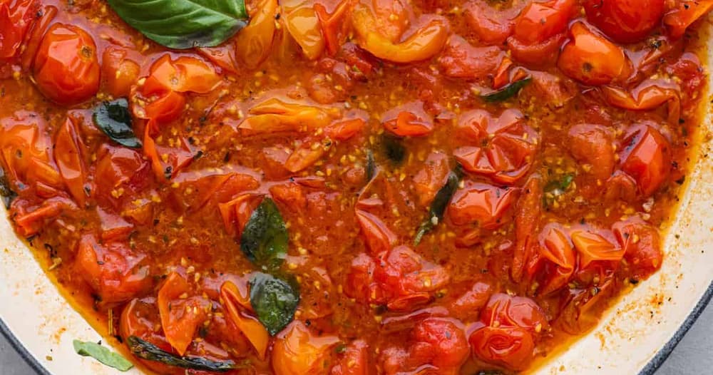 Cherry Tomato Sauce | Punchfork