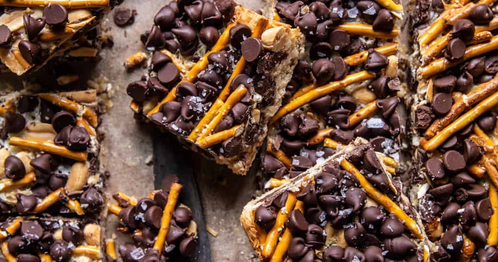 Oatmeal Cookie Magic Bars | Punchfork