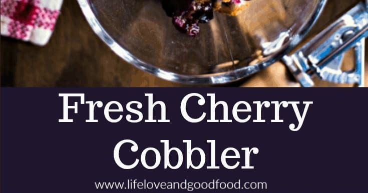 Fresh Cherry Cobbler | Punchfork