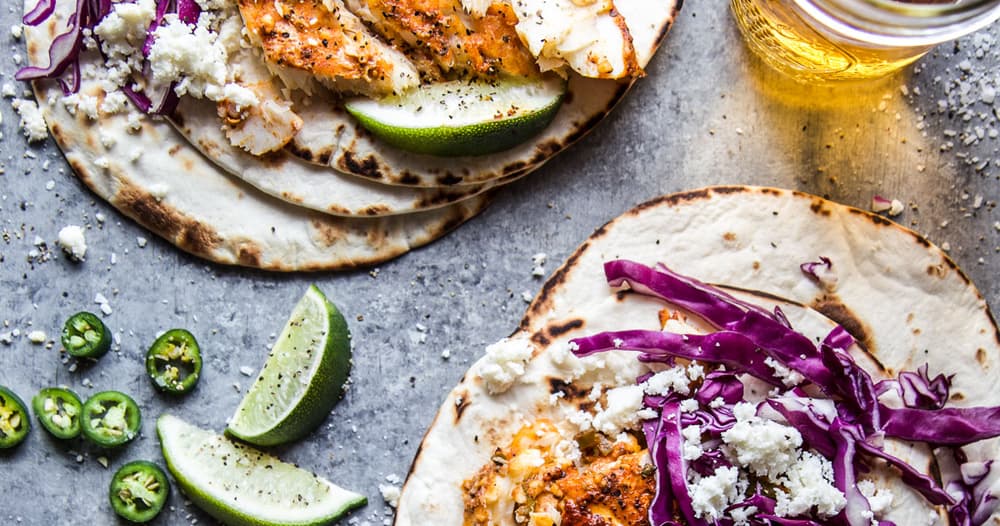 Yucatan Inspired Fish Tacos | Punchfork