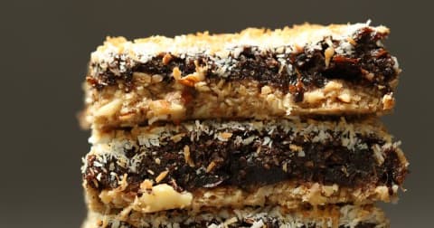 Vegan Chocolate & Prune Slice | Punchfork