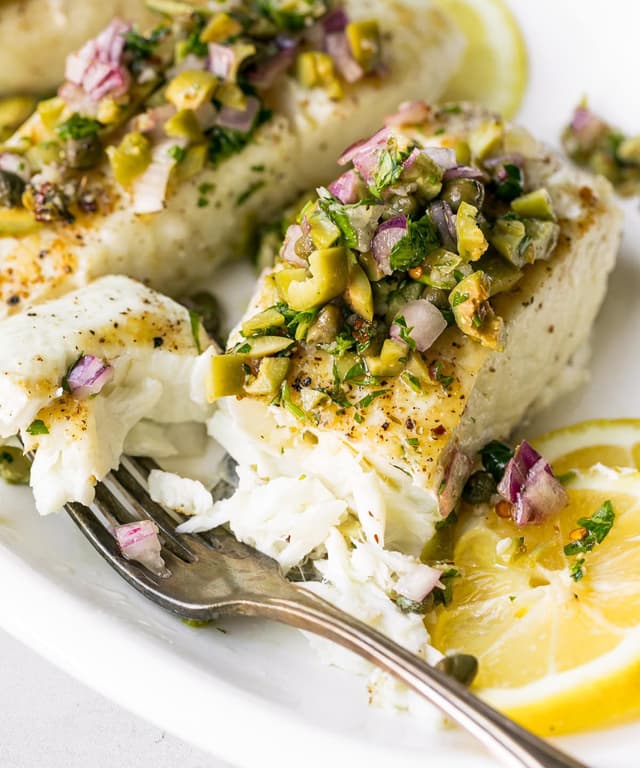 Fish with Olive Chimichurri | Punchfork