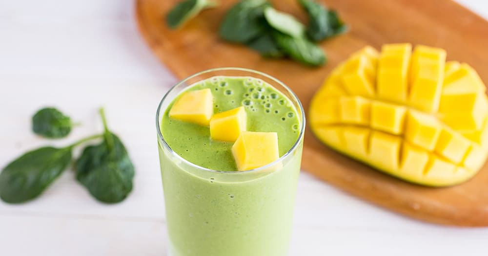 Mango & Spinach Smoothie | Punchfork