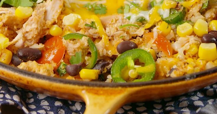 Cheesy Fiesta Rice | Punchfork
