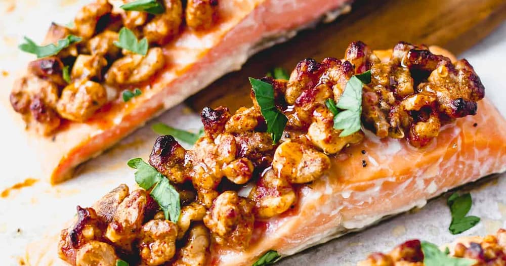 Maple Walnut Salmon | Punchfork