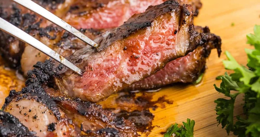 Coffee Rubbed Grilled Ribeye | Punchfork