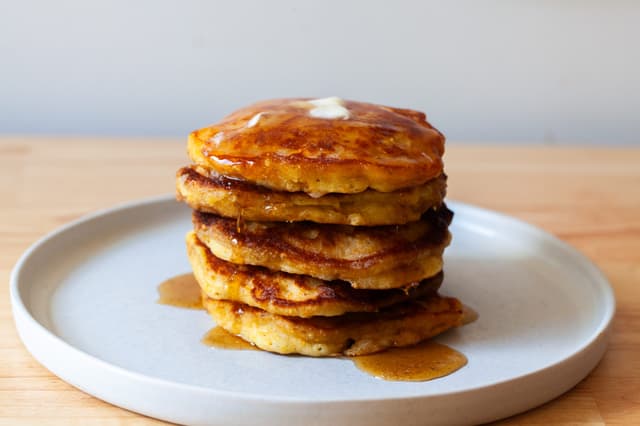 Sweet Corn Pancakes | Punchfork