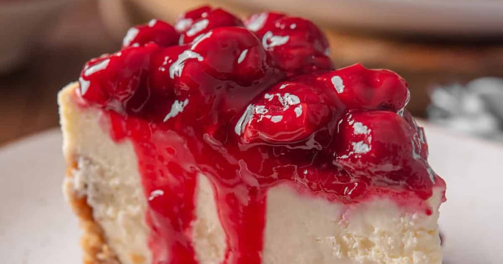 Cherry Cheesecake | Punchfork