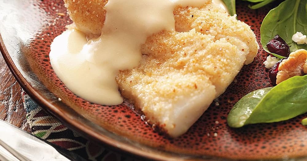 Baked Fish with Cheese Sauce for Two | Punchfork