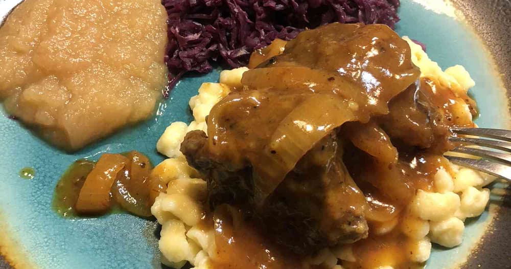 Slow-Cooked German Short Ribs | Punchfork