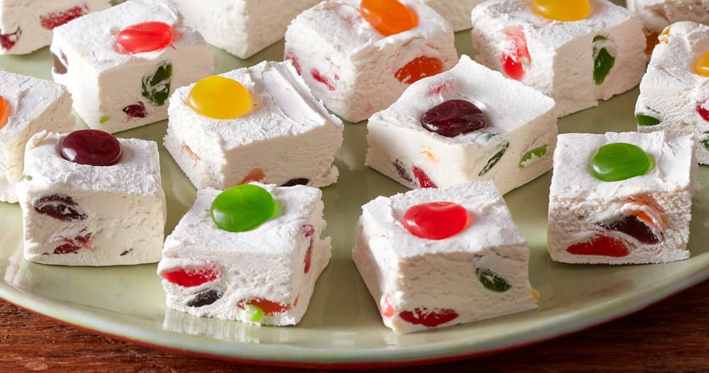 Jeweled Divinity Candy | Punchfork