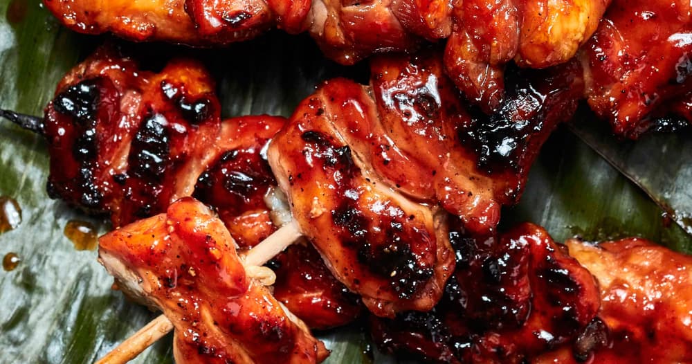 Filipino Chicken Barbecue Skewers (Inihaw Na Manok) | Punchfork
