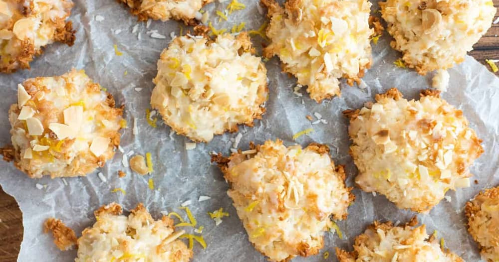 Lemon Coconut Macaroons | Punchfork