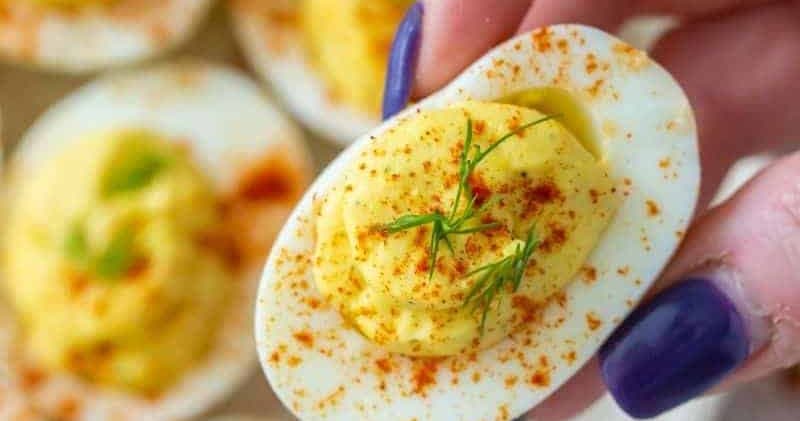 Deviled Eggs Without Vinegar | Punchfork