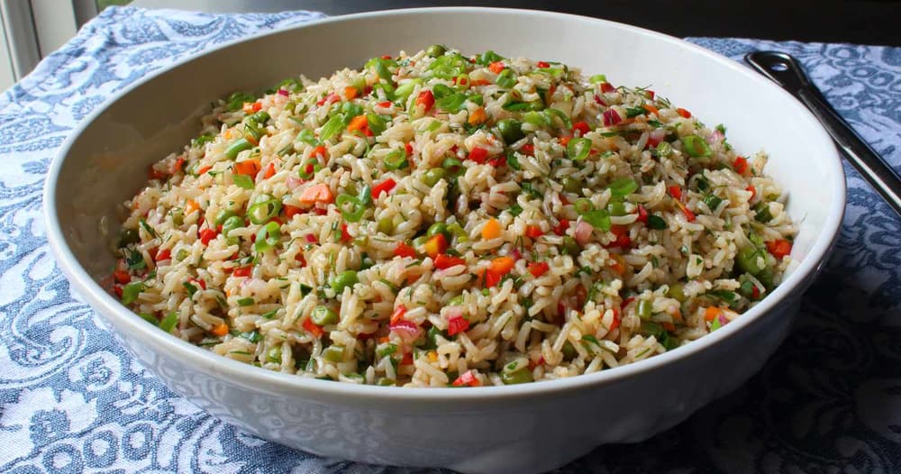 Confetti Rice Salad | Punchfork