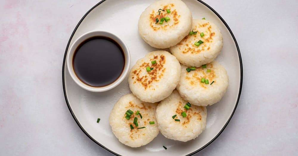 Japanese Pan-Fried Rice Cakes | Punchfork