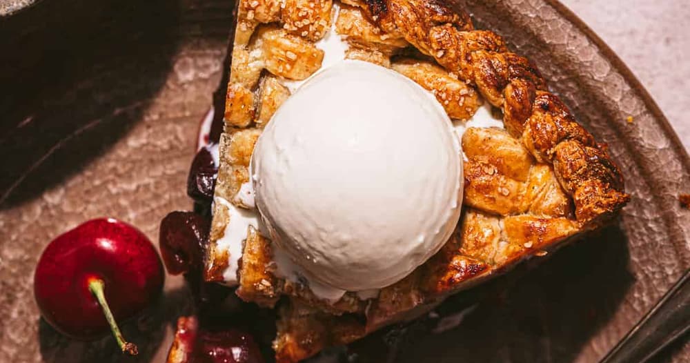 Cardamom Cherry Pie | Punchfork