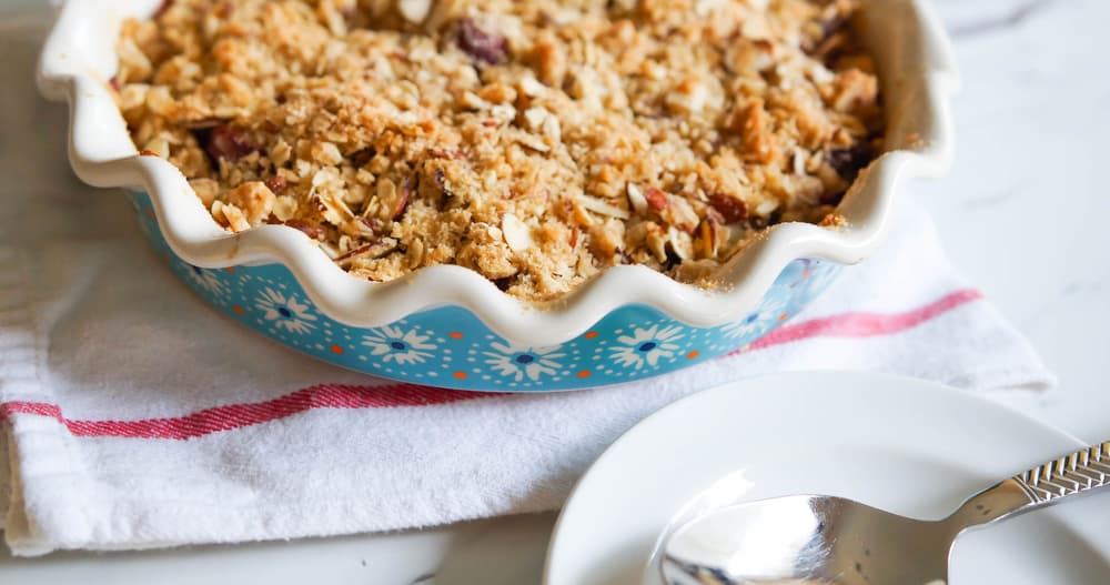 Sweet Cherry Crumble | Punchfork