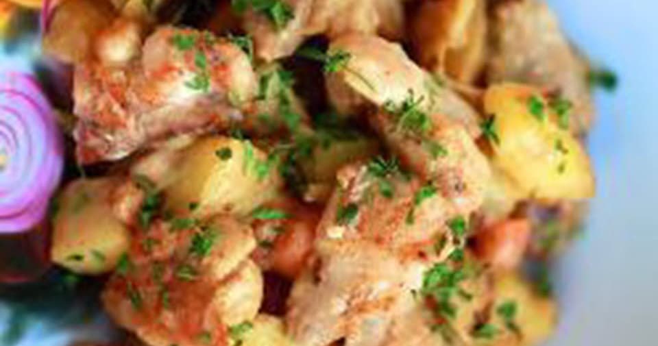 Russian Chicken Stew with Potatoes and Vegetables | Punchfork