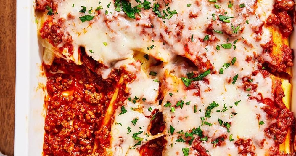 String Cheese Manicotti | Punchfork