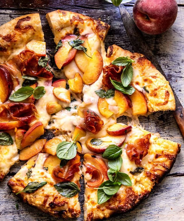 Prosciutto Peach Pizza | Punchfork