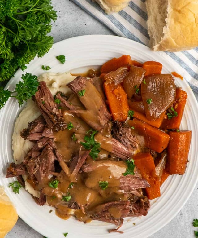 Crock Pot 3 Packet Pot Roast | Punchfork
