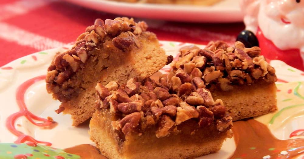 Easy Pecan Bars | Punchfork