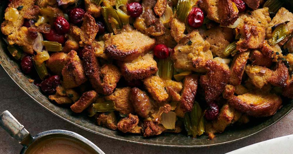 Cranberry-Sage Stuffing | Punchfork