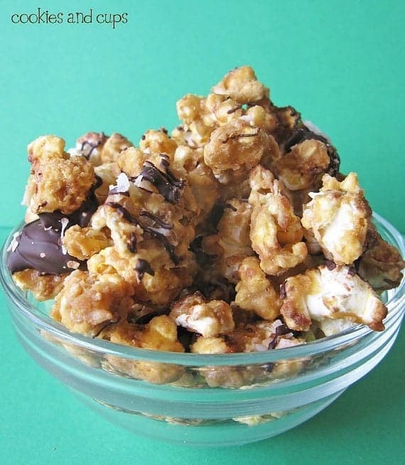 Samoa Popcorn Aka German Chocolate Popcorn | Punchfork
