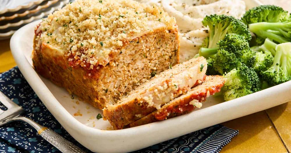 Chicken Parmesan Meatloaf | Punchfork