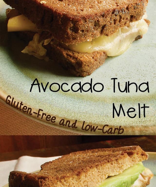 Avocado Tuna Melt (Gluten-Free, Keto, Low-Carb) | Punchfork
