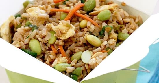 Edamame Fried Rice | Punchfork