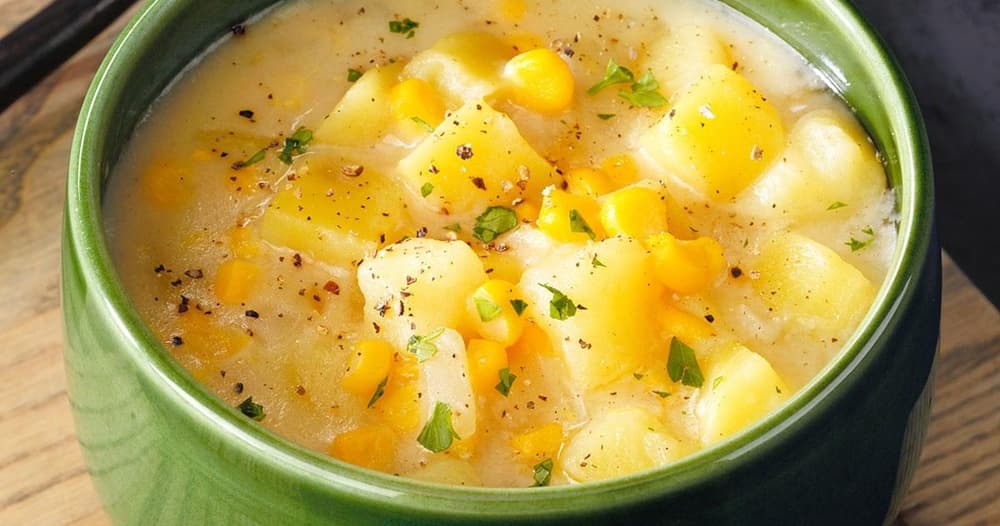 Potato Corn Chowder | Punchfork
