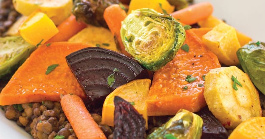 Roasted Root Vegetables with Maple Syrup and Rosemary | Punchfork