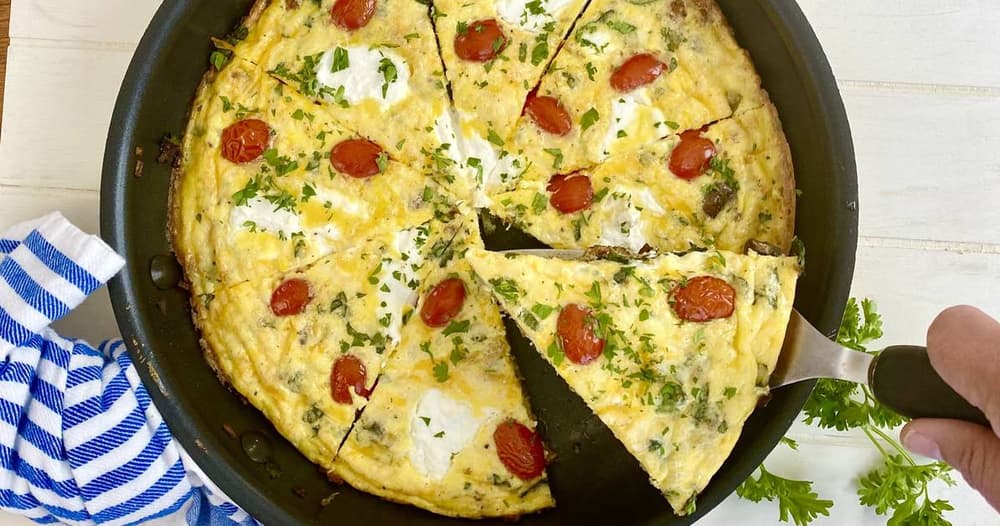 Easy Recipe for Baked Frittata | Punchfork