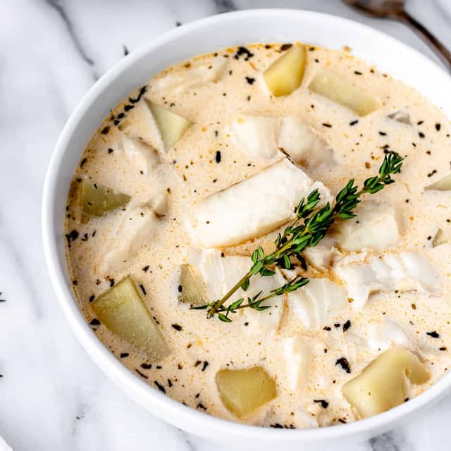 Cod Chowder | Punchfork