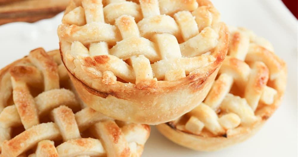 Mini Apple Pies (Muffin Tin) | Punchfork