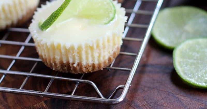 Mini Lime Cheesecakes | Punchfork