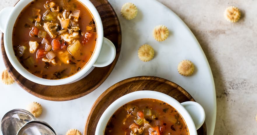 Manhattan Clam Chowder | Punchfork