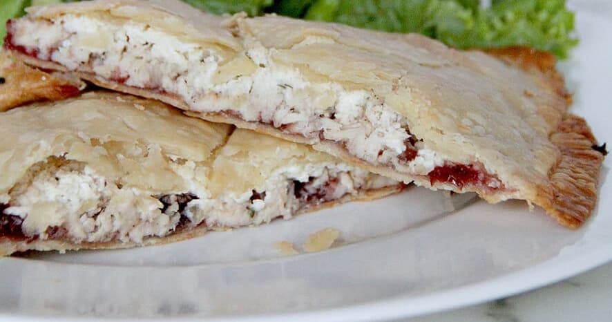Leftover Turkey Hand Pies with Cranberry Sauce and Boursin Cheese ...