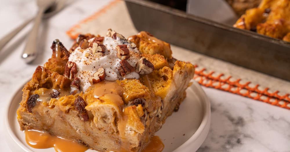 Pumpkin Bread Pudding | Punchfork