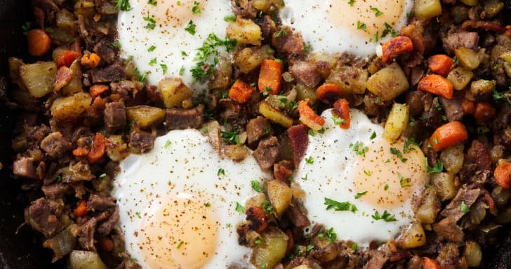 Leftover Pot Roast Hash | Punchfork