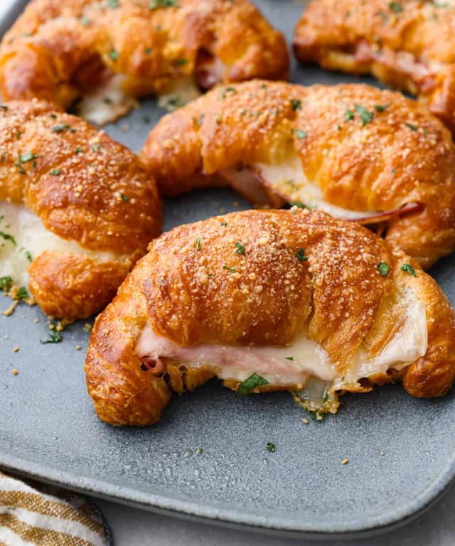 Ham and Cheese Breakfast Croissant | Punchfork