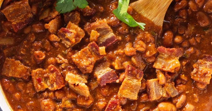 Charro Beans | Punchfork