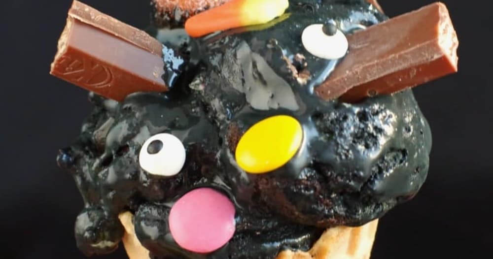 Boo Batter Ice Cream (No Churn) | Punchfork