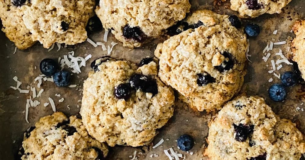 Easy Drop Blueberry Scone | Punchfork