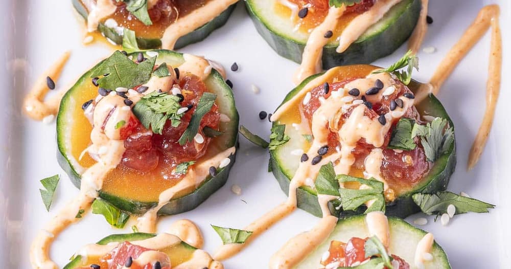 Ahi Tuna Poke Appetizer | Punchfork