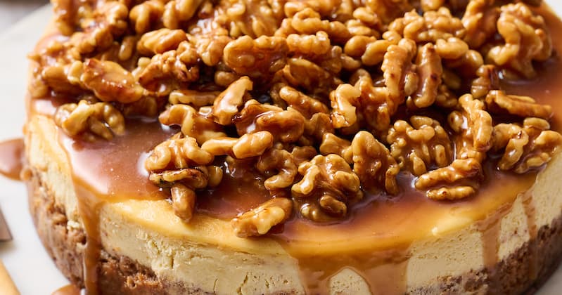 Maple Walnut Cheesecake | Punchfork