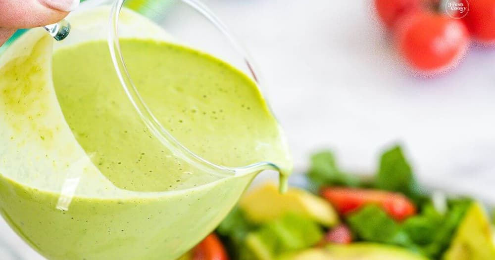 Panera Bread Green Goddess Dressing | Punchfork